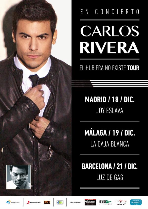 Carlos Rivera presenta en España su disco "El Hubiera No Existe ...